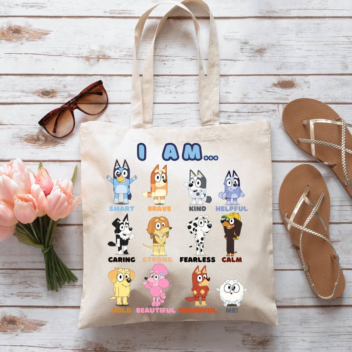 Bluey Affirmations Tote | Beasties